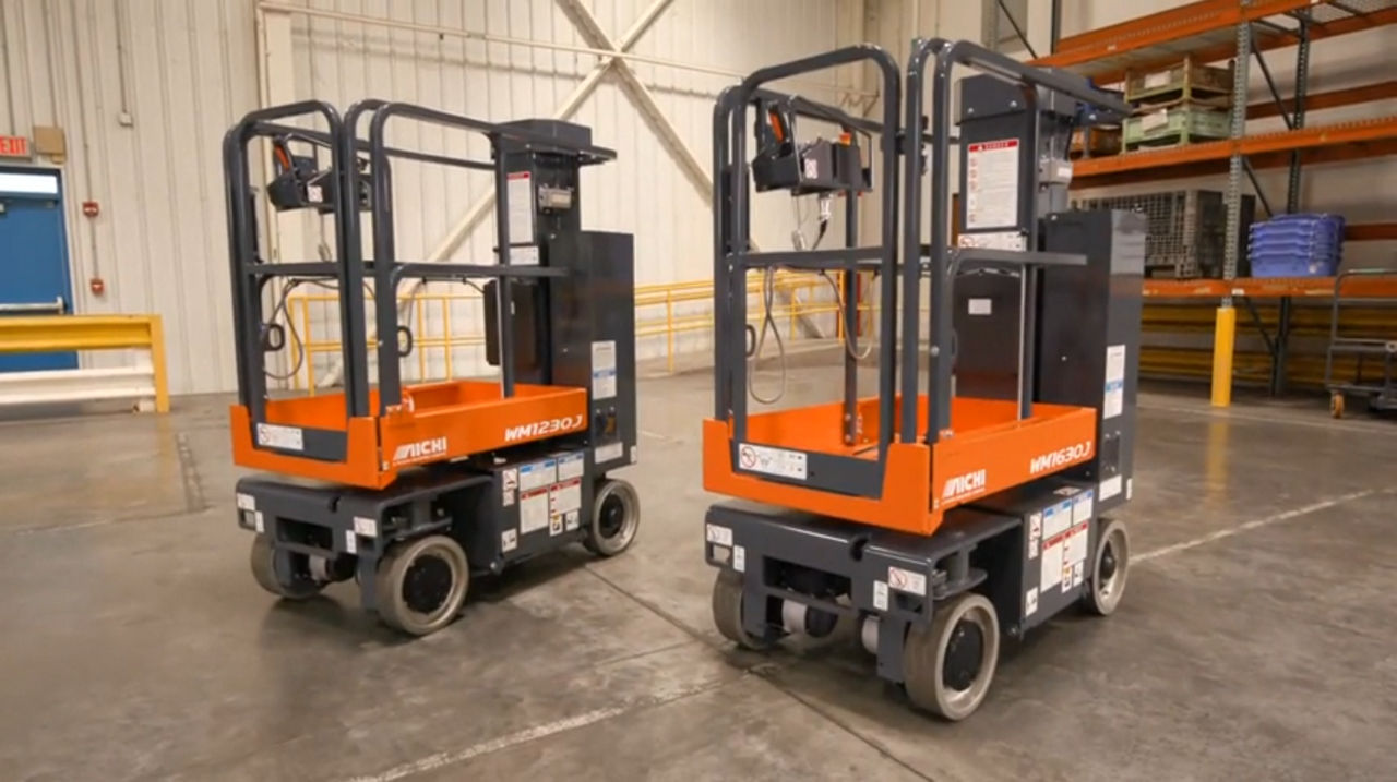 AICHI Vertical Mast Lift Official Video | Toyota Forklifts