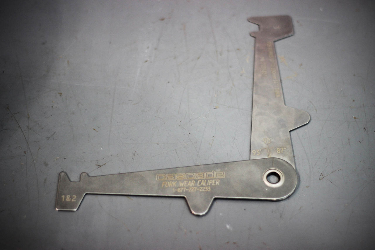 Using A Fork Caliper For Fork Inspection | Toyota Forklifts Blog