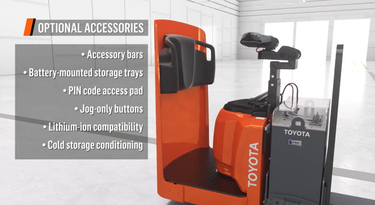 Toyota's Side-Entry End Rider | Toyota Forklifts