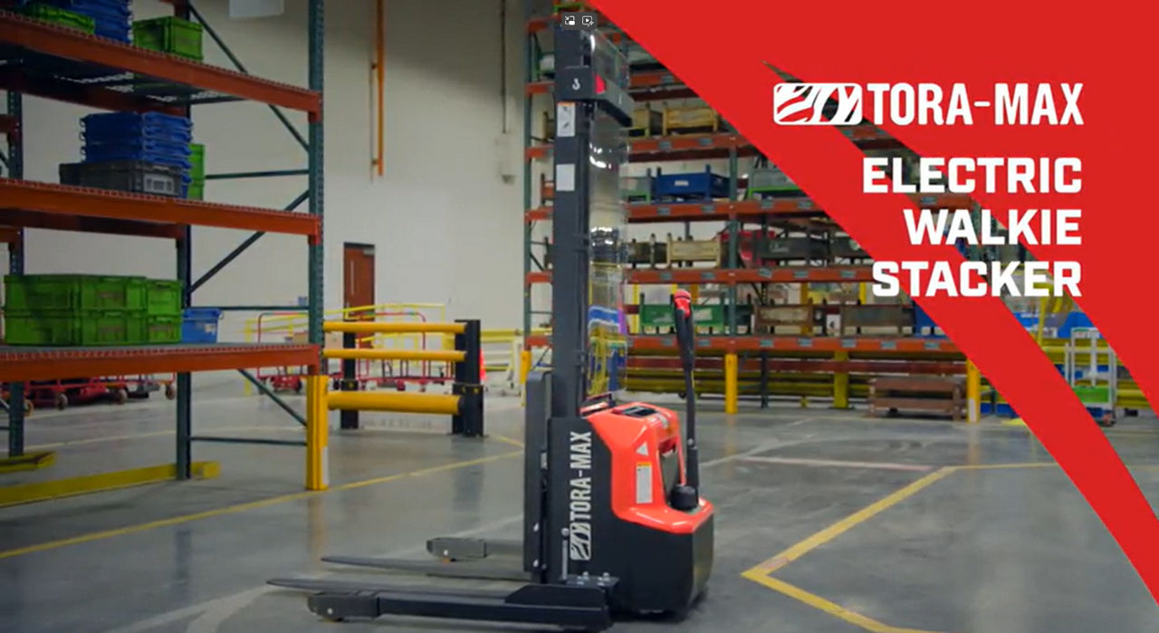 Tora-Max Electric Walkie Stacker | Toyota Forklifts