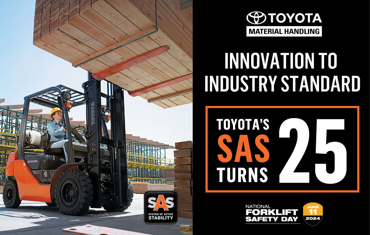 Toyota Material Handling Celebrates 25th Anniversary of SAS during ...